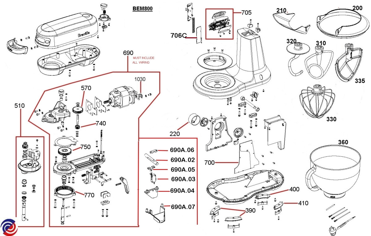 BEM800 - Wholesale Appliance Supplies