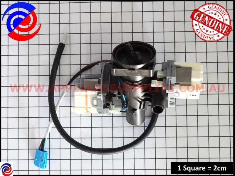 W0213199 | LG FRONT LOAD WASHING MACHINE DUAL DRAIN PUMP MOTOR | LG ...